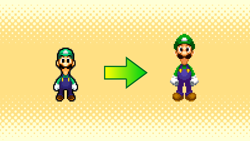 Smb1 Luigi Sprites